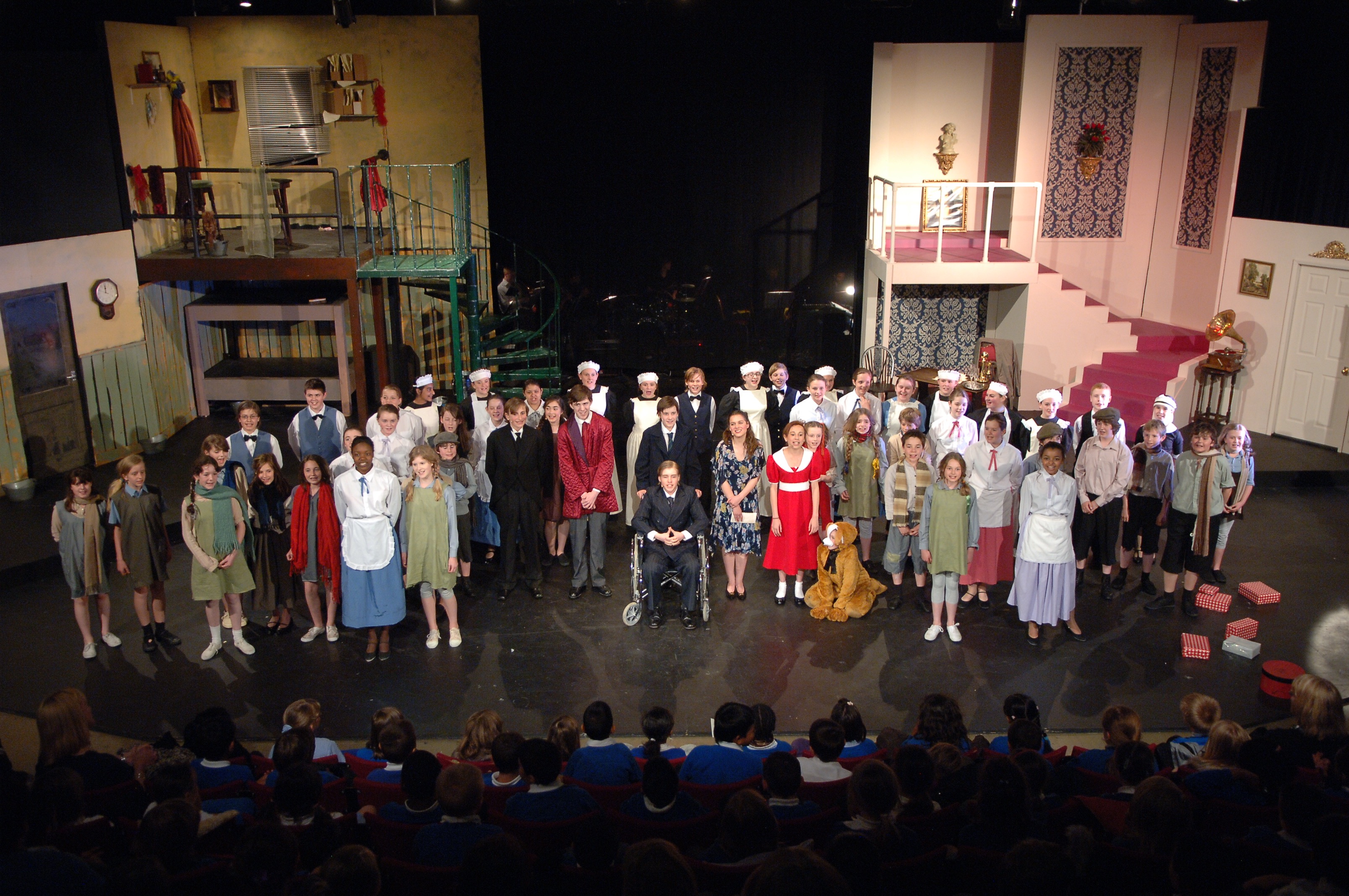 Ambideck, stage, staging, decks, Maltbury, bespoke, modular, school ...