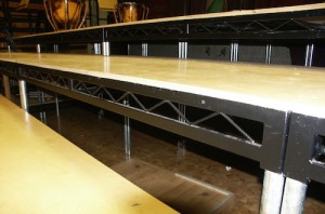 Steeldeck 7.5, stage, staging, deck, decking, Maltbury, Guildhall ...
